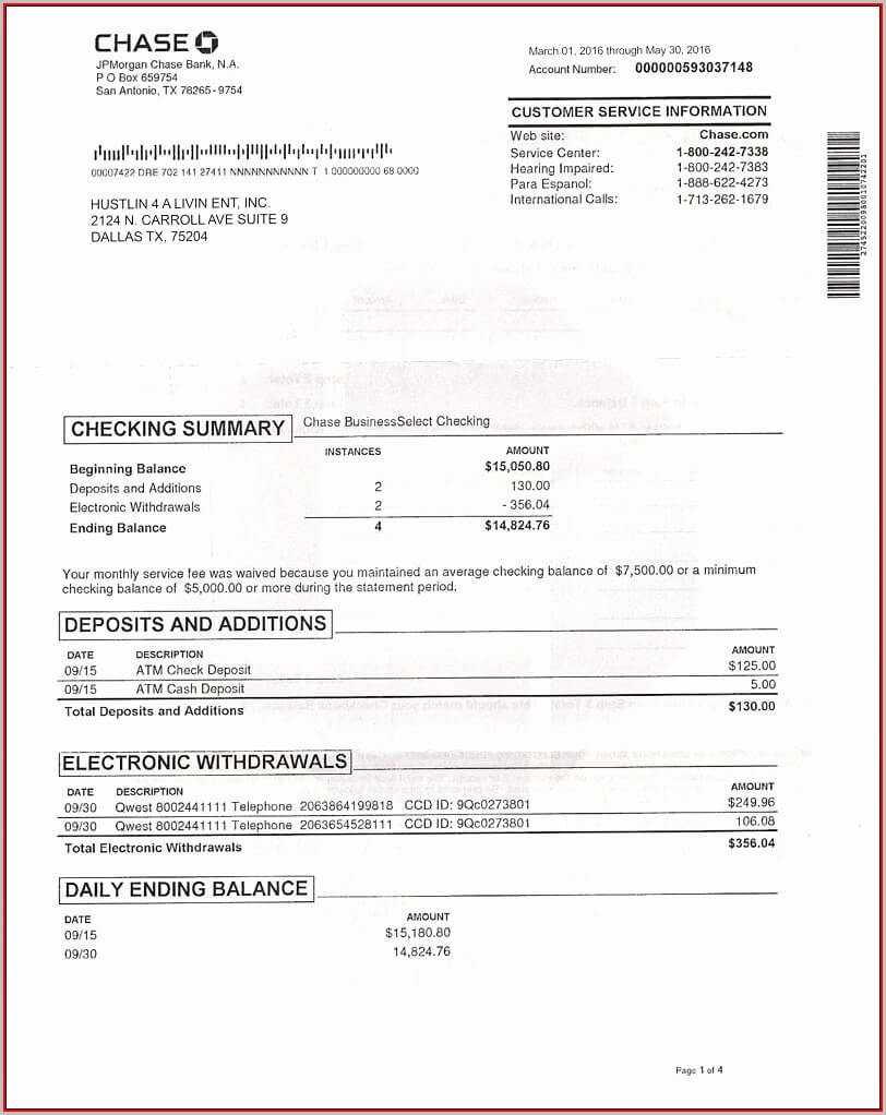 Free Fake Wells Fargo Bank Statement Myepag