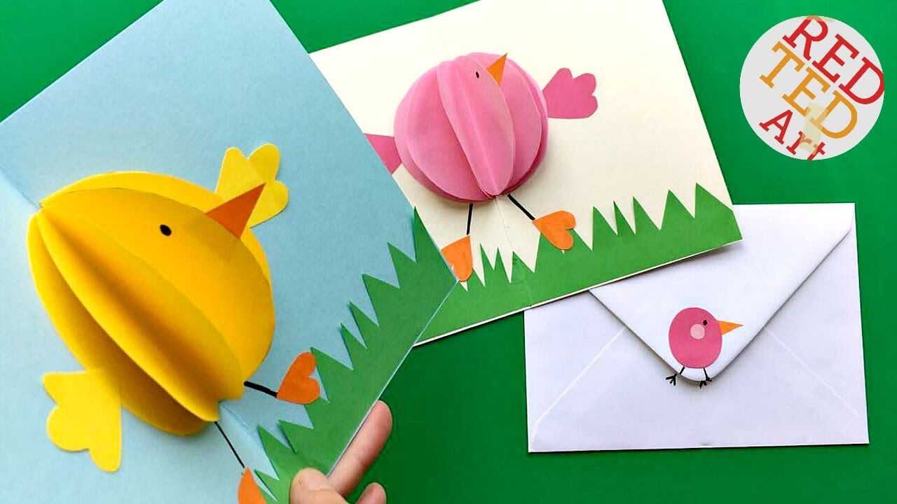 Easter Card Template Ks2
