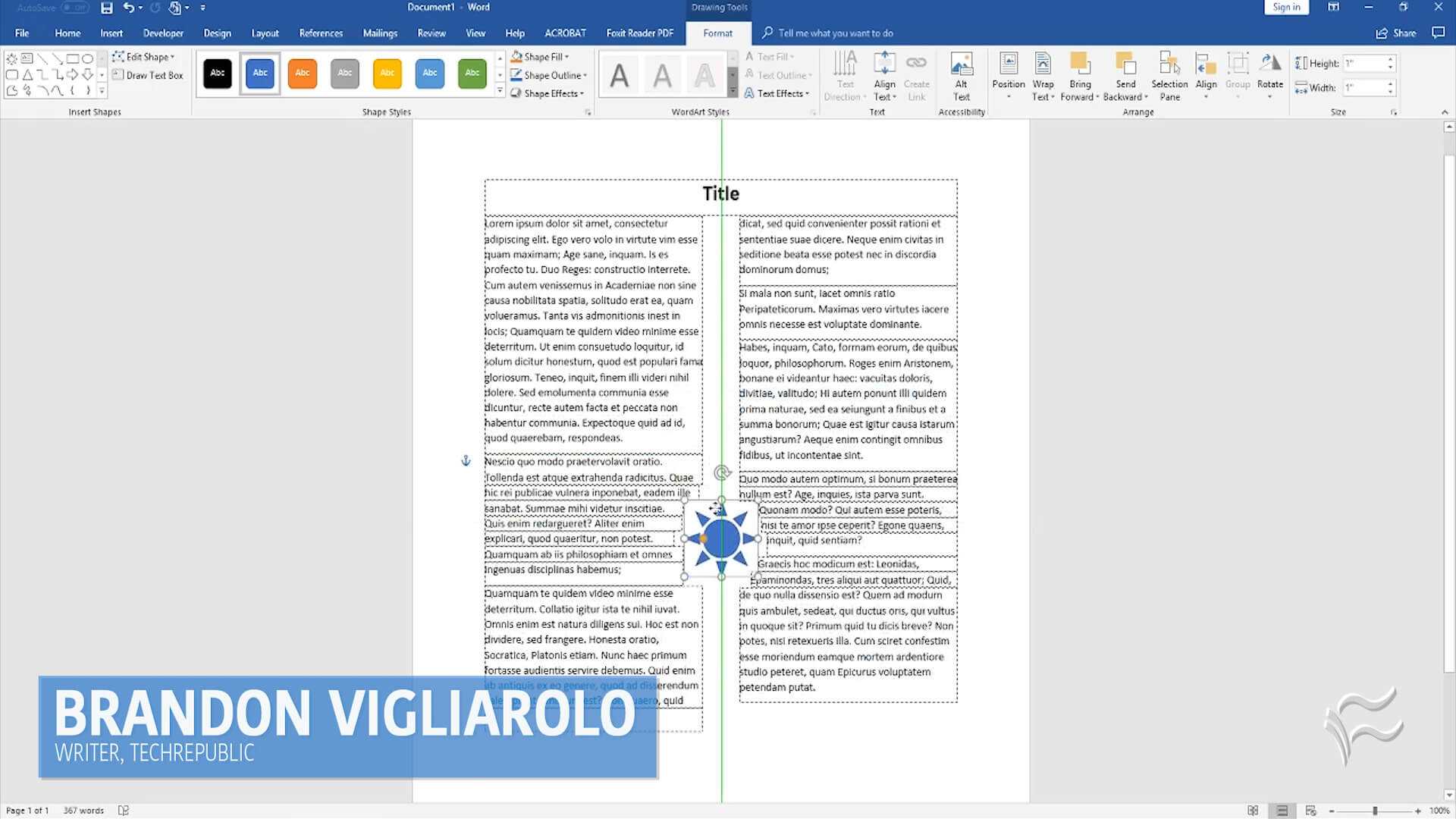 How To Use Columns In Microsoft Word 365 Throughout 3 Column Word Template Professional Template