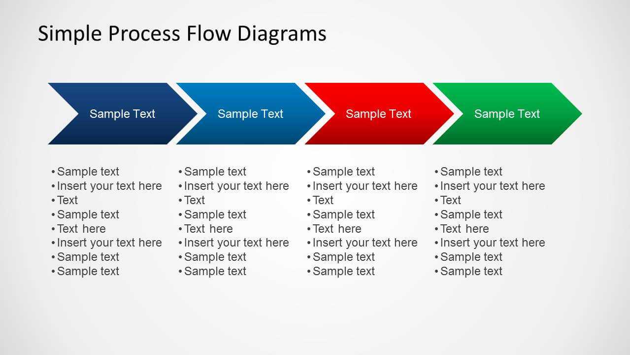 Simple Chevron Process Flow Diagram For Powerpoint in Powerpoint ... Simple Chevron Process Flow Diagram For Powerpoint in Powerpoint ...