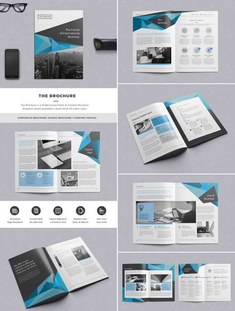 The Brochure Indd Print Template Template Indesign In Indesign 